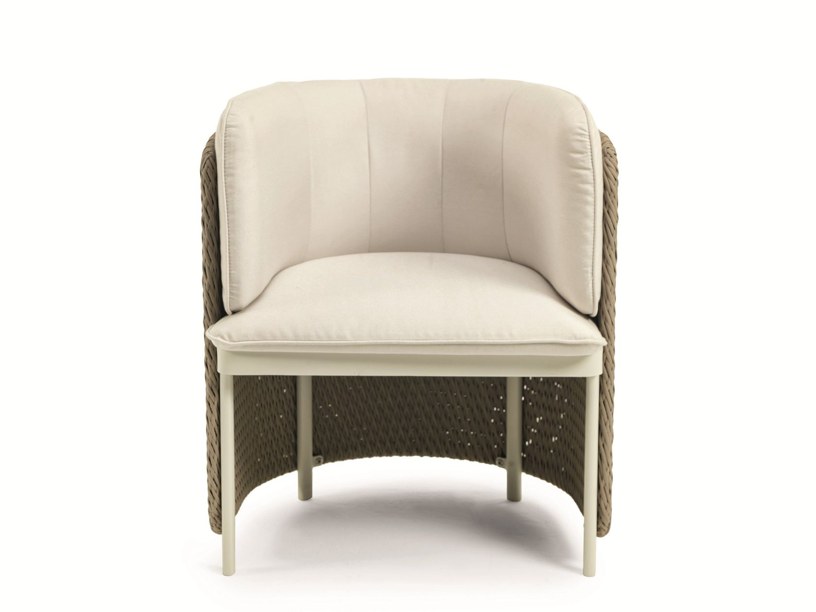ESEDRA Upholstered garden chair with armrests By Ethimo | design Luca ...
