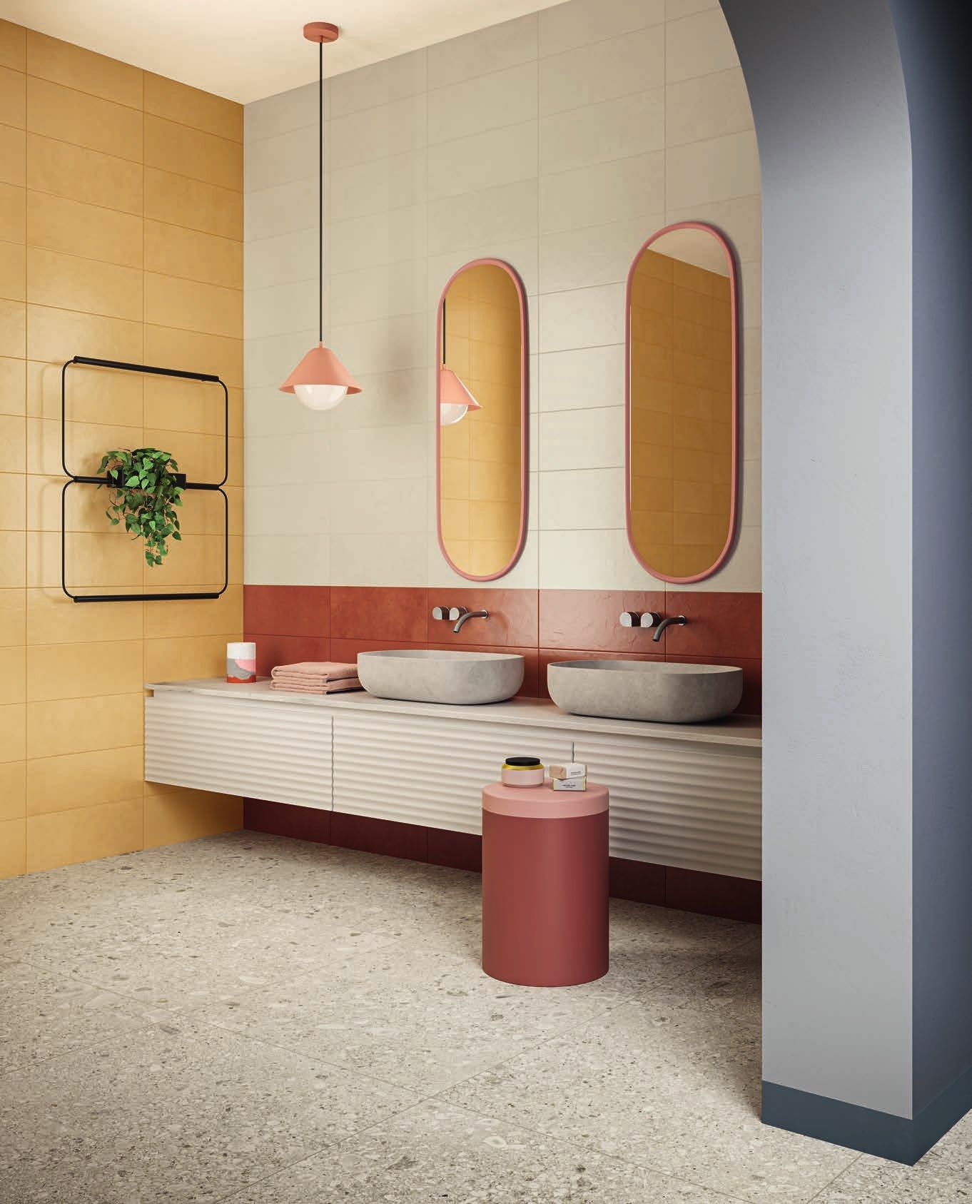 Indoor ceramic wall tiles ESPRESSIONE By CERAMICA DEL CONCA