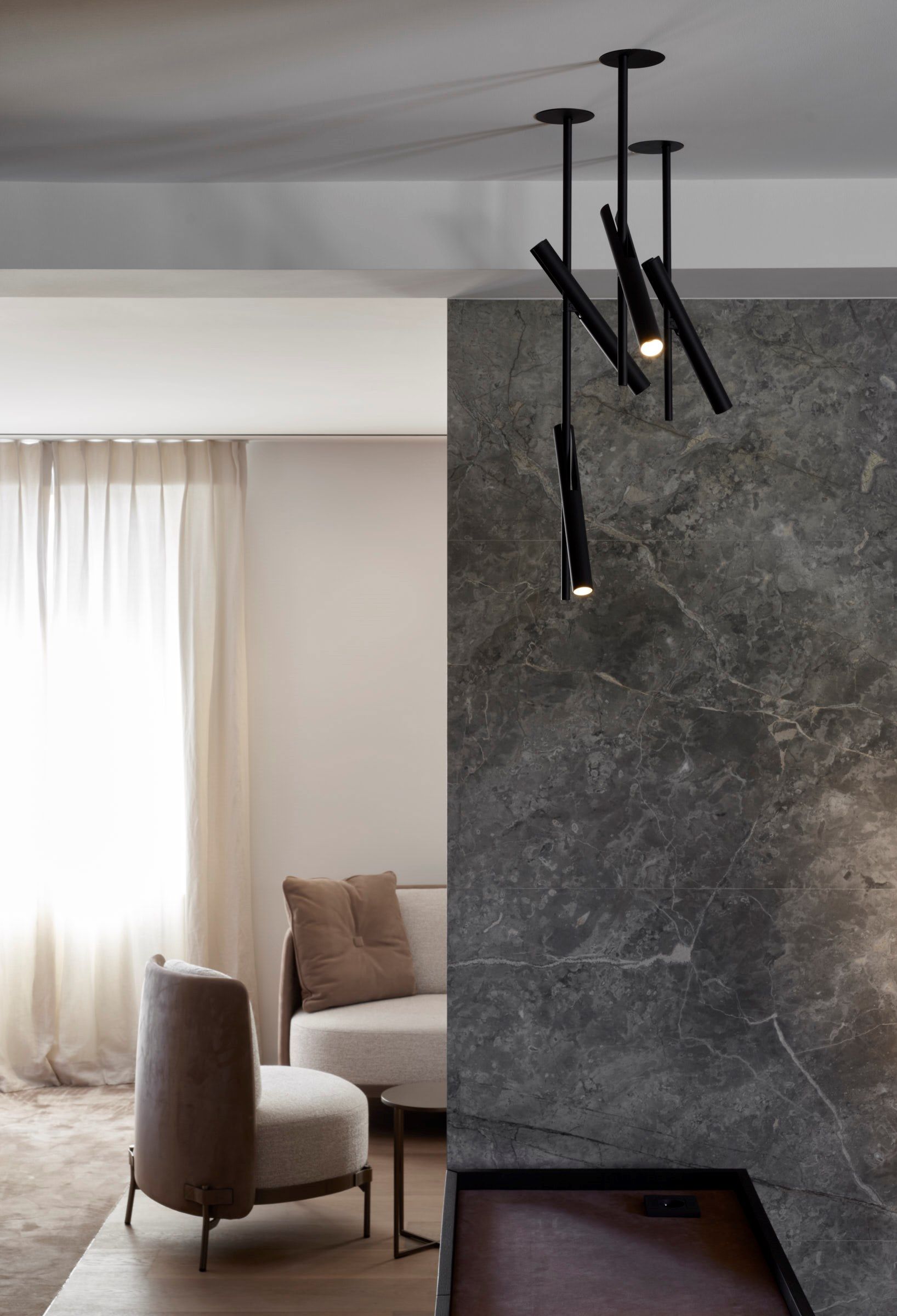 ESPRIT LED adjustable ceiling lamp By Kreon