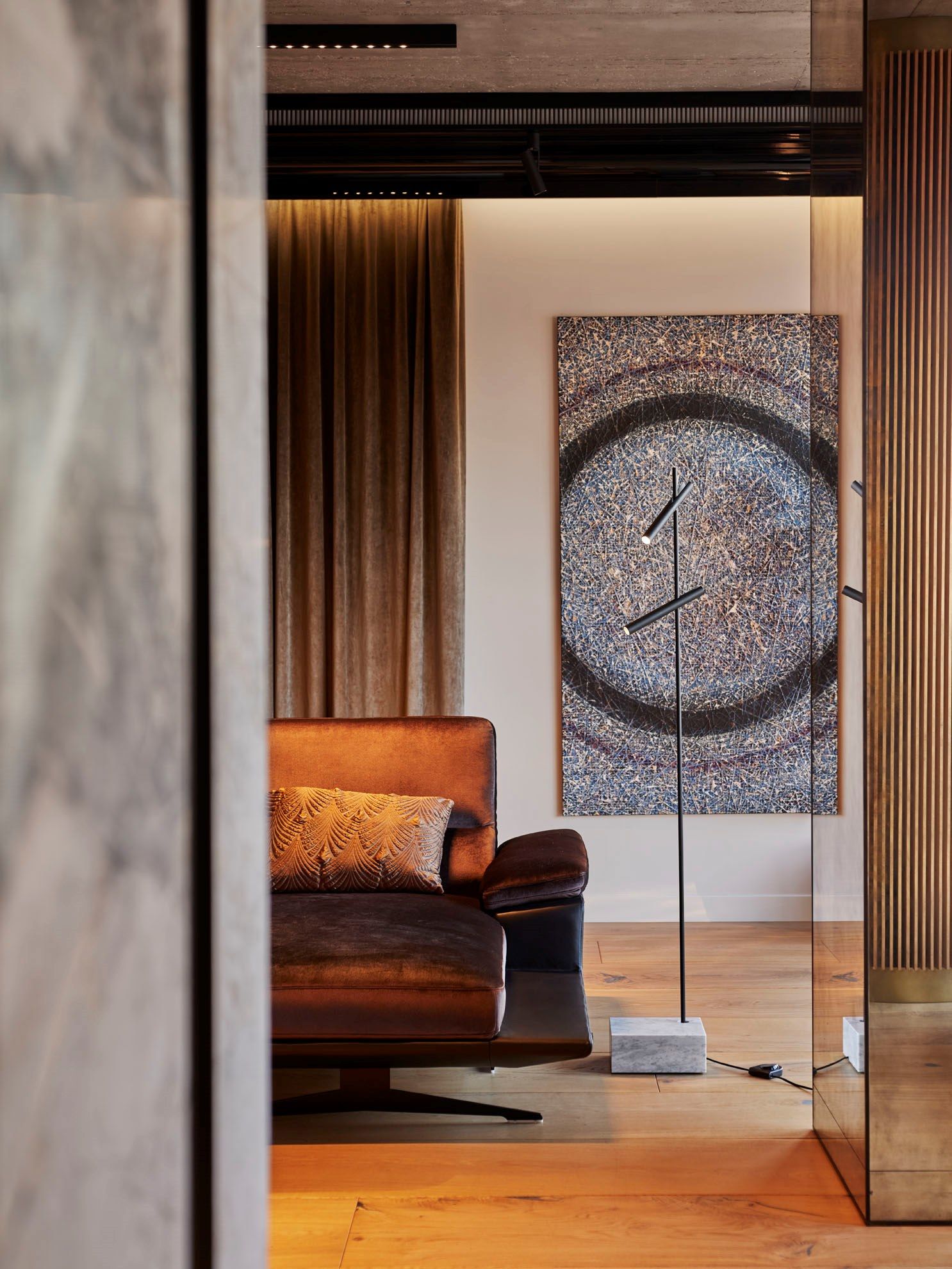 ESPRIT LED adjustable floor lamp By Kreon