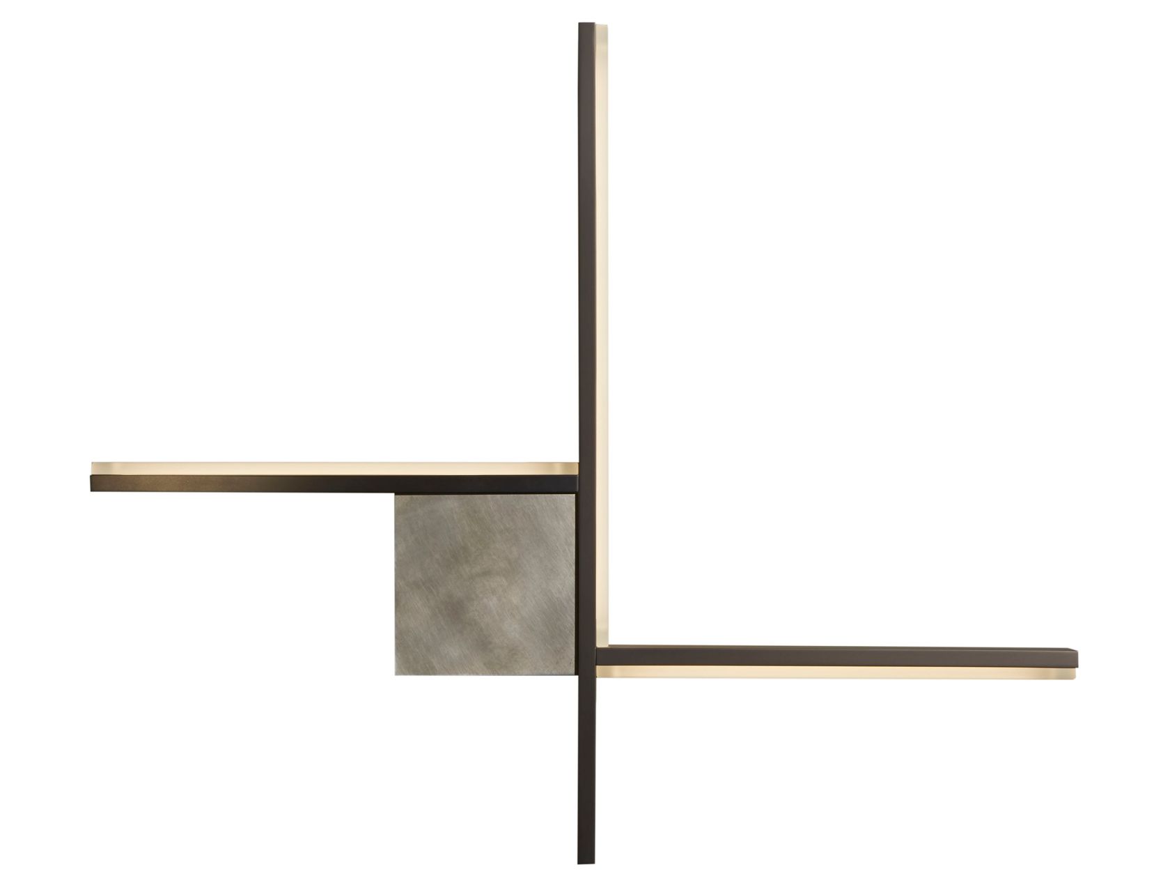 LED brass wall lamp with dimmer ESSENCE By VeniceM design Massimo Tonetto
