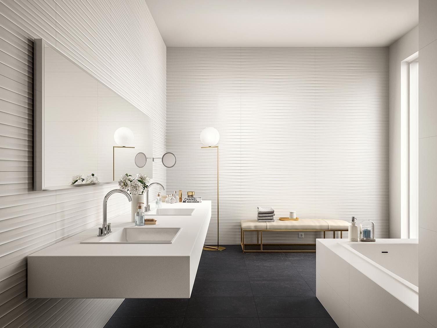 ESSENZIALE White-paste wall/floor tiles By MARAZZI
