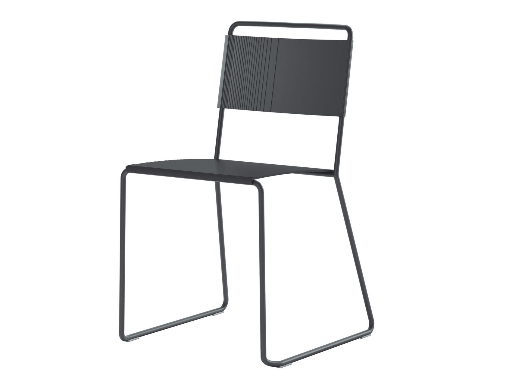 ESTROSA Stackable sled base chair By ALMA DESIGN