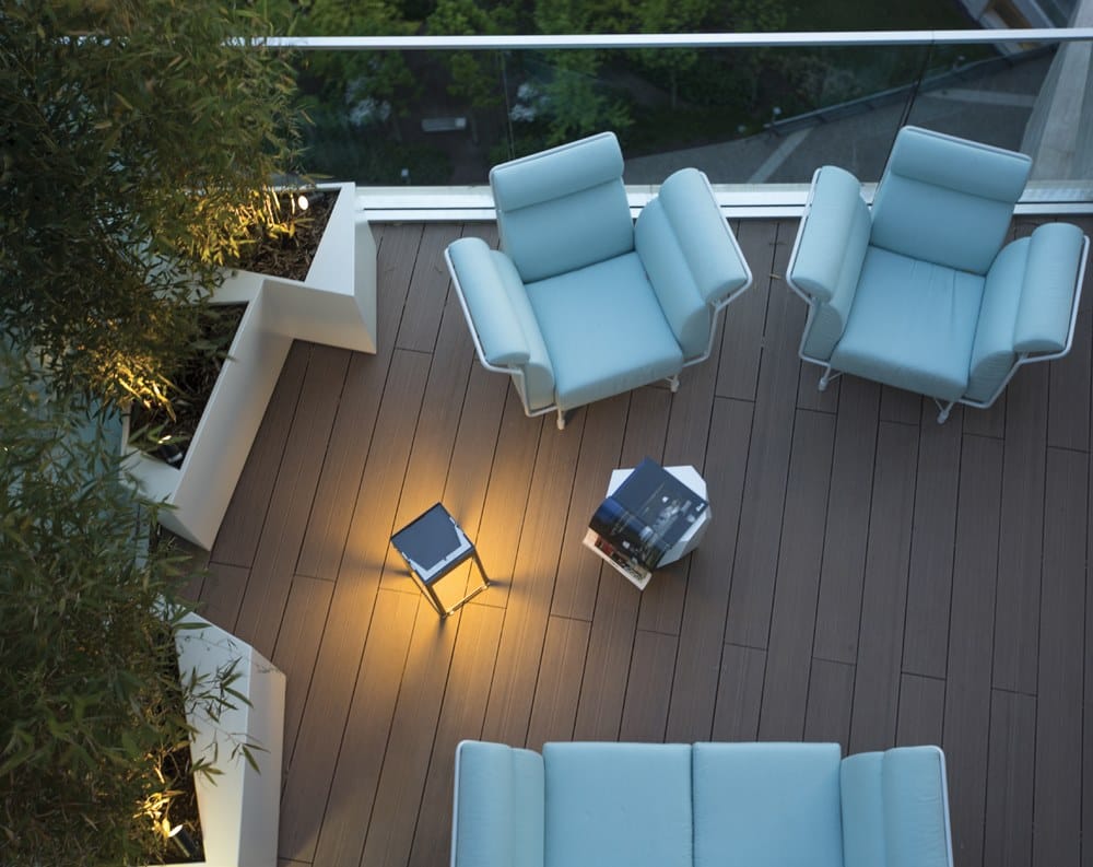 ETEREA LED stainless steel floor lamp By Platek | design Dabù