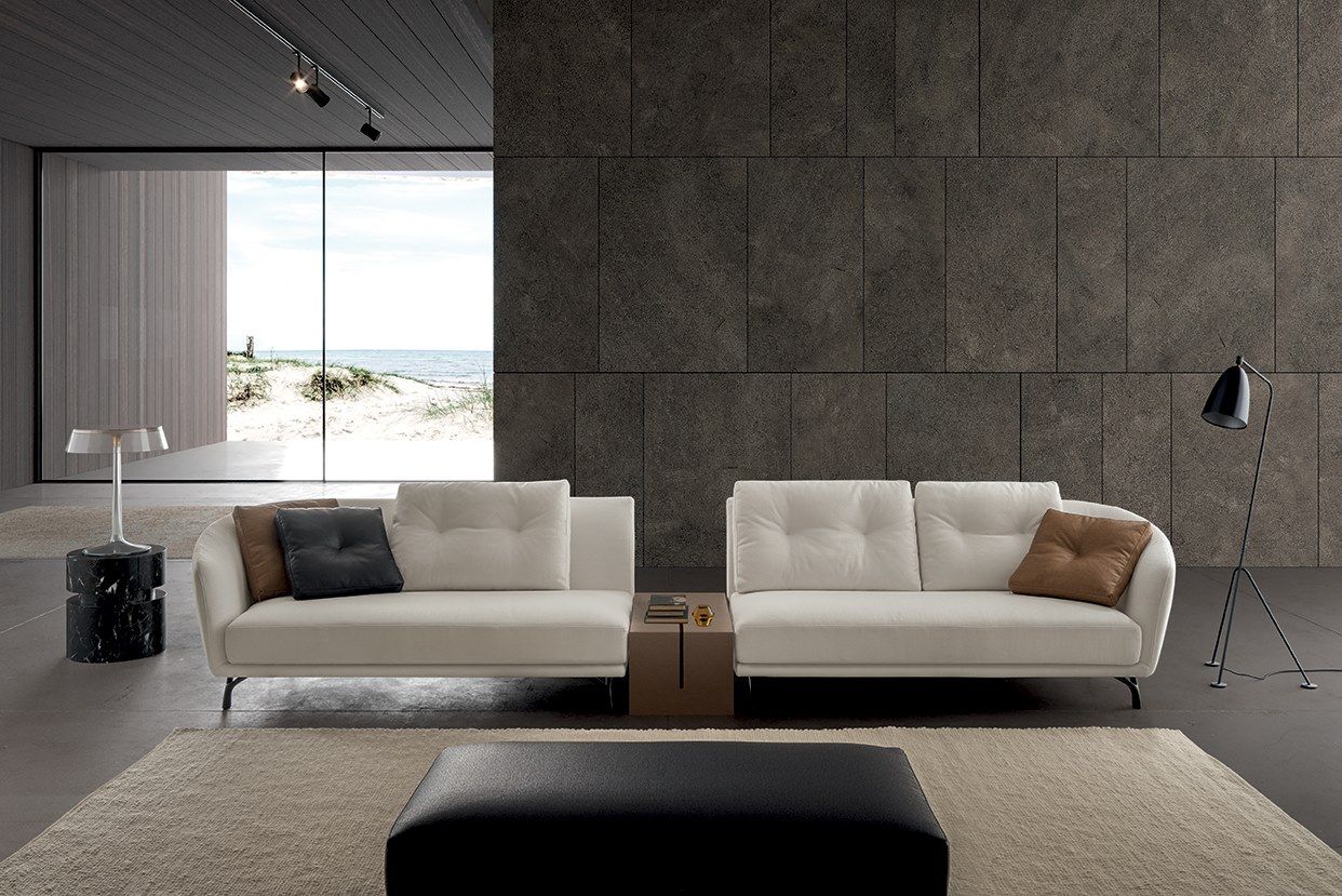 ETHOS | 4 seater sofa By VALENTINI