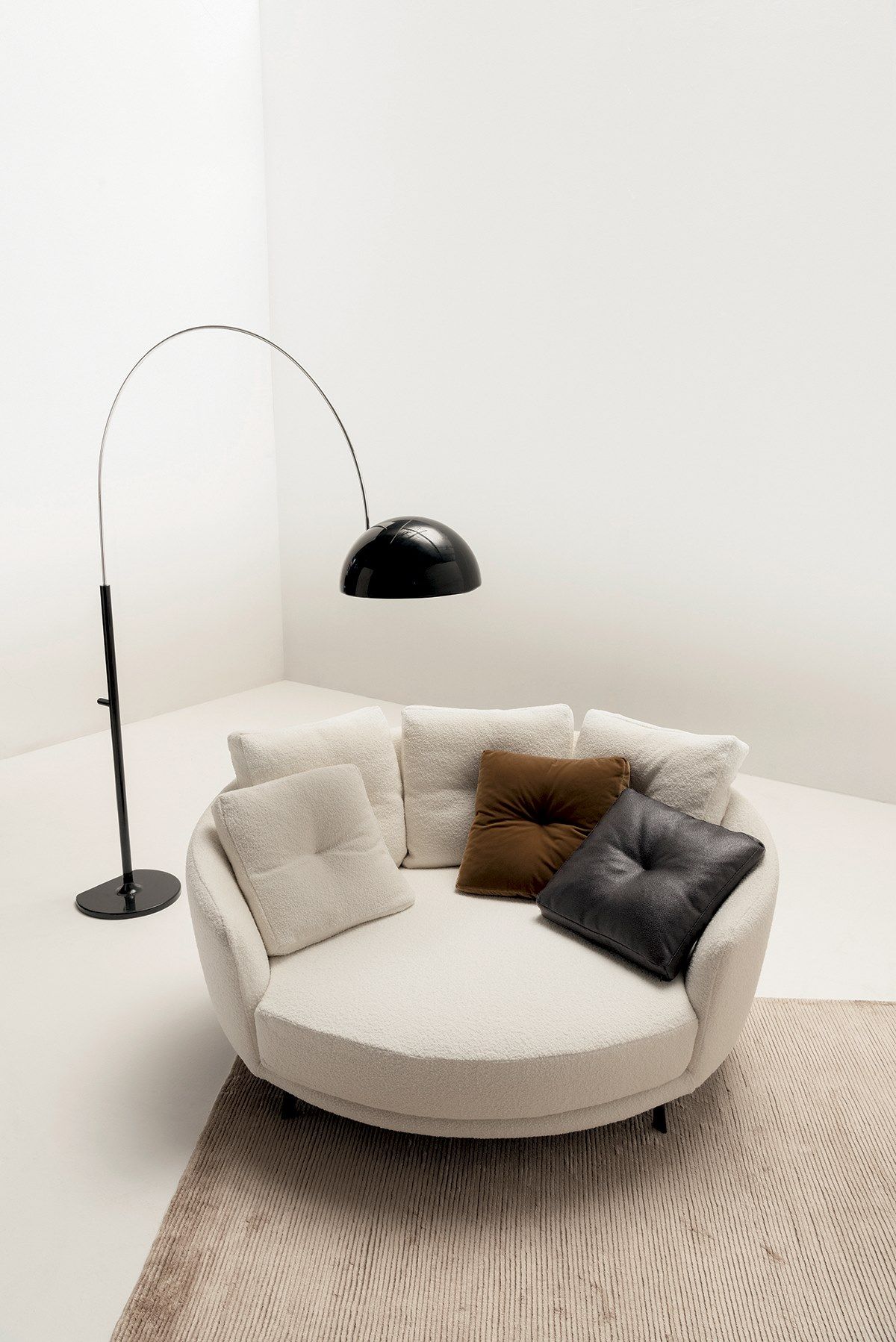 ETHOS Fabric armchair By VALENTINI