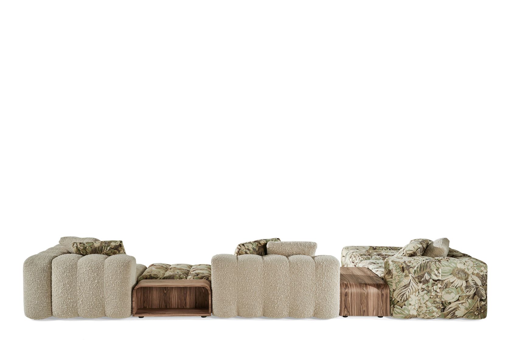 RATIO Corner fabric sofa By ETRO Home Interiors