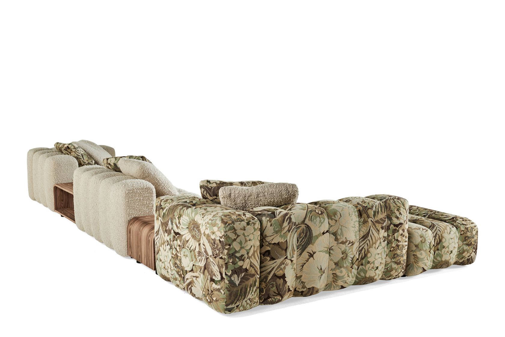 RATIO Corner fabric sofa By ETRO Home Interiors