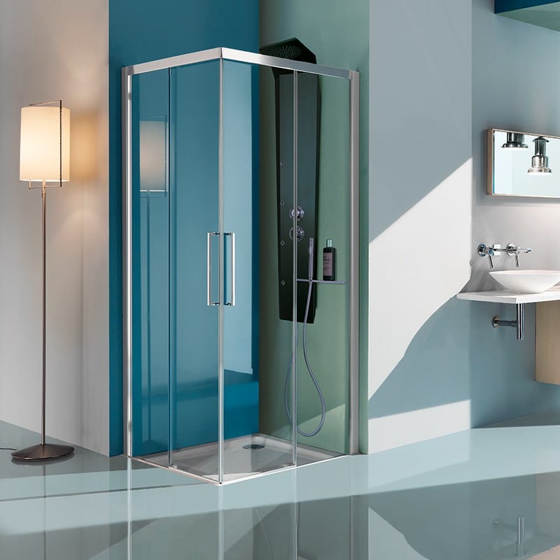 EUROPA SP | Box doccia con porta scorrevole Box doccia angolare con ...