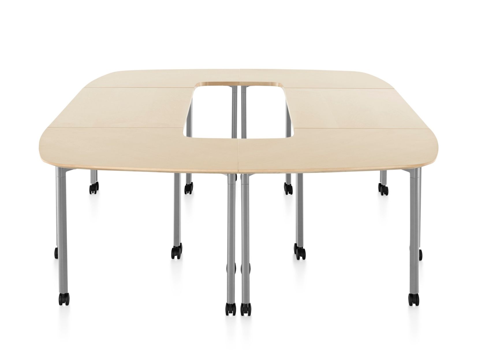 EVERYWHERE | Modular meeting table Everywhere Collection By Herman ...