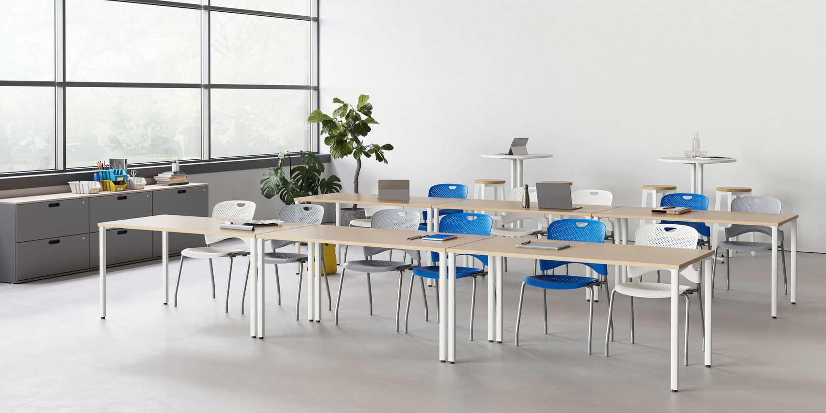 EVERYWHERE Sectional workstation desk By Herman Miller | design Dan ...