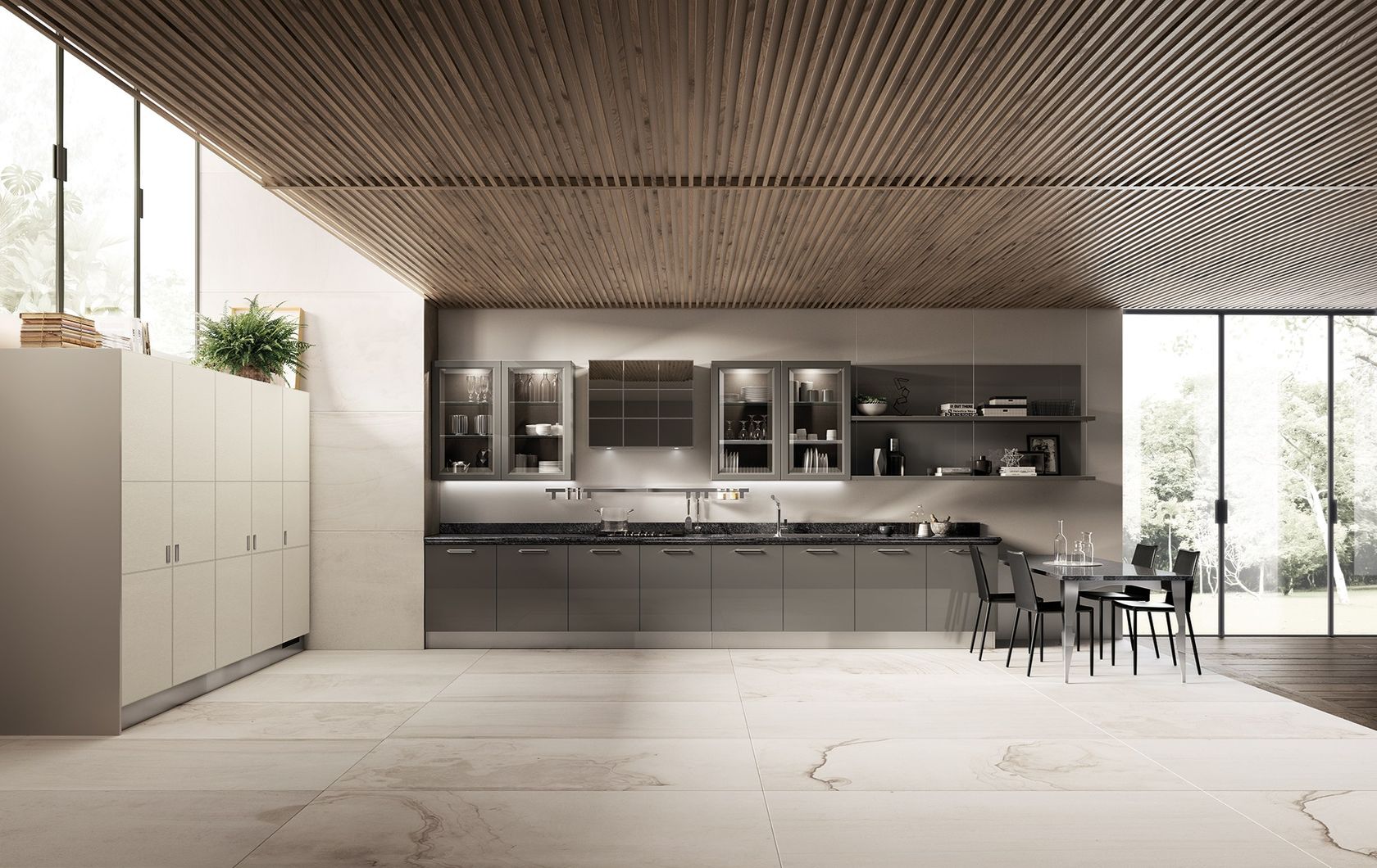 Cuisine intégrée EXCLUSIVA Ligne Scavolini By Scavolini