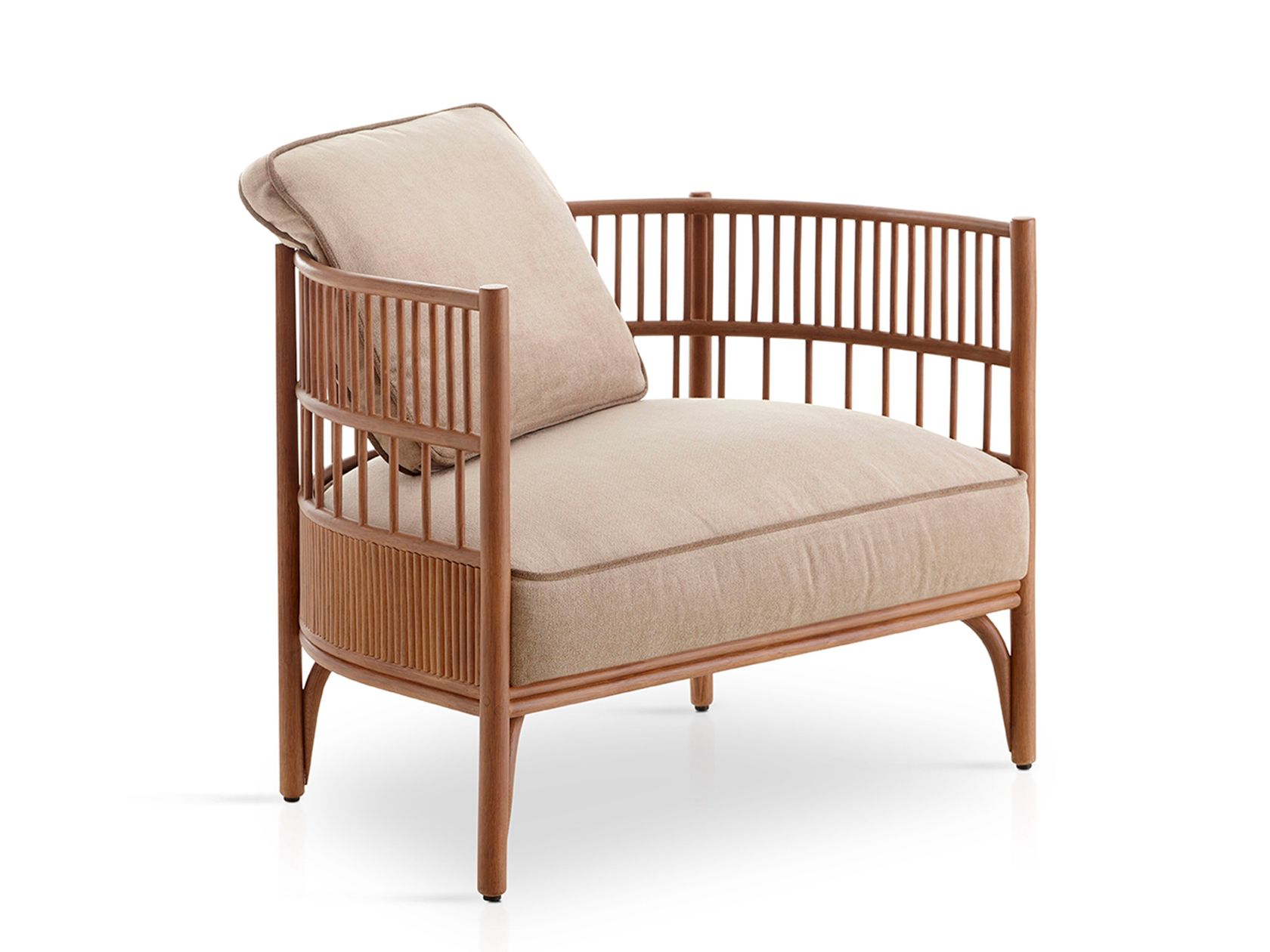 CADENZA Rattan easy chair By EXPORMIM