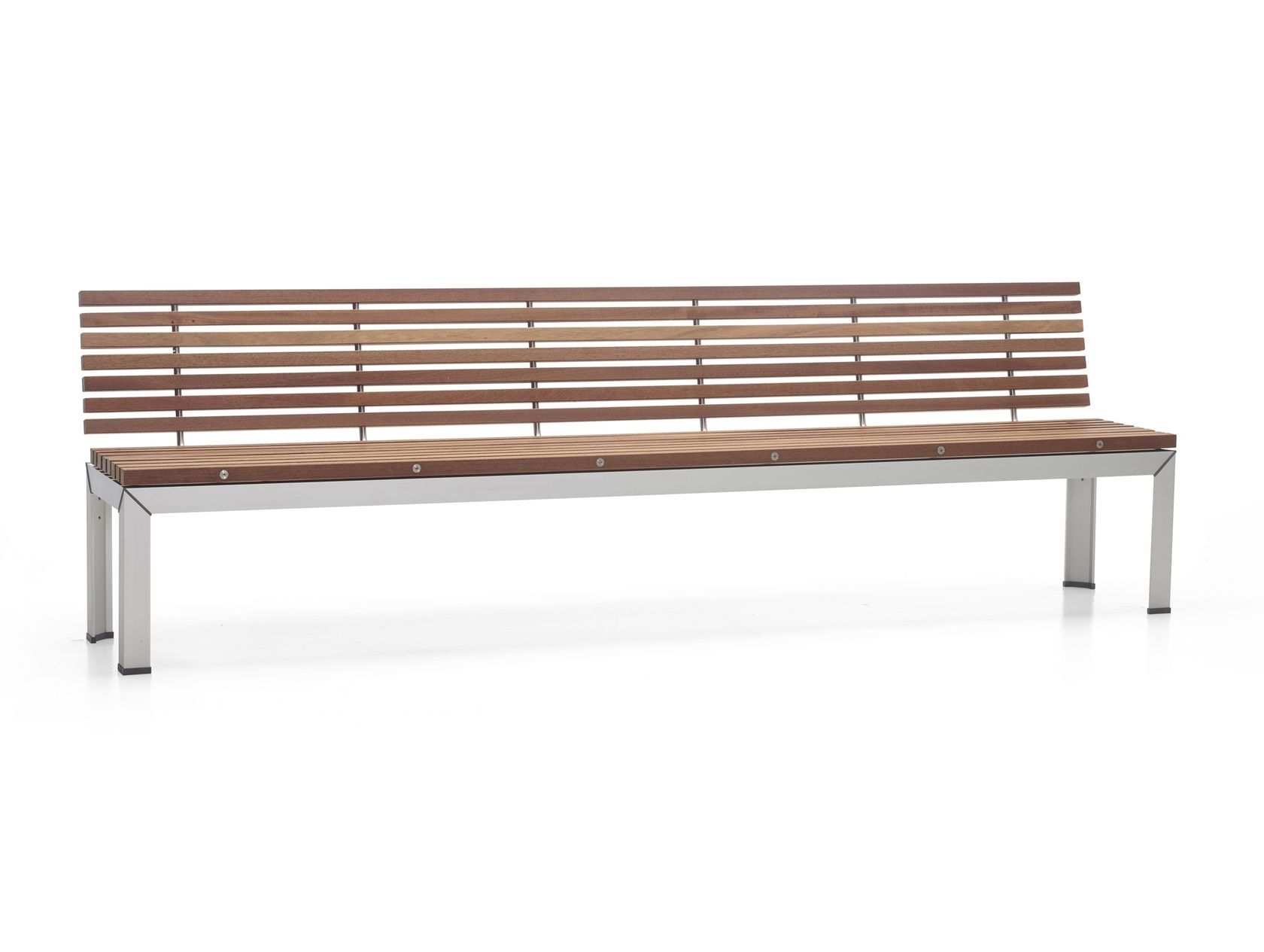 EXTEMPORE | Garden bench with back By Extremis design Arnold Merckx