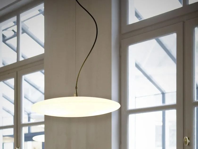 °FOOL MOON MEDIUM LED dimmable polyethylene pendant lamp By Eden Design ...