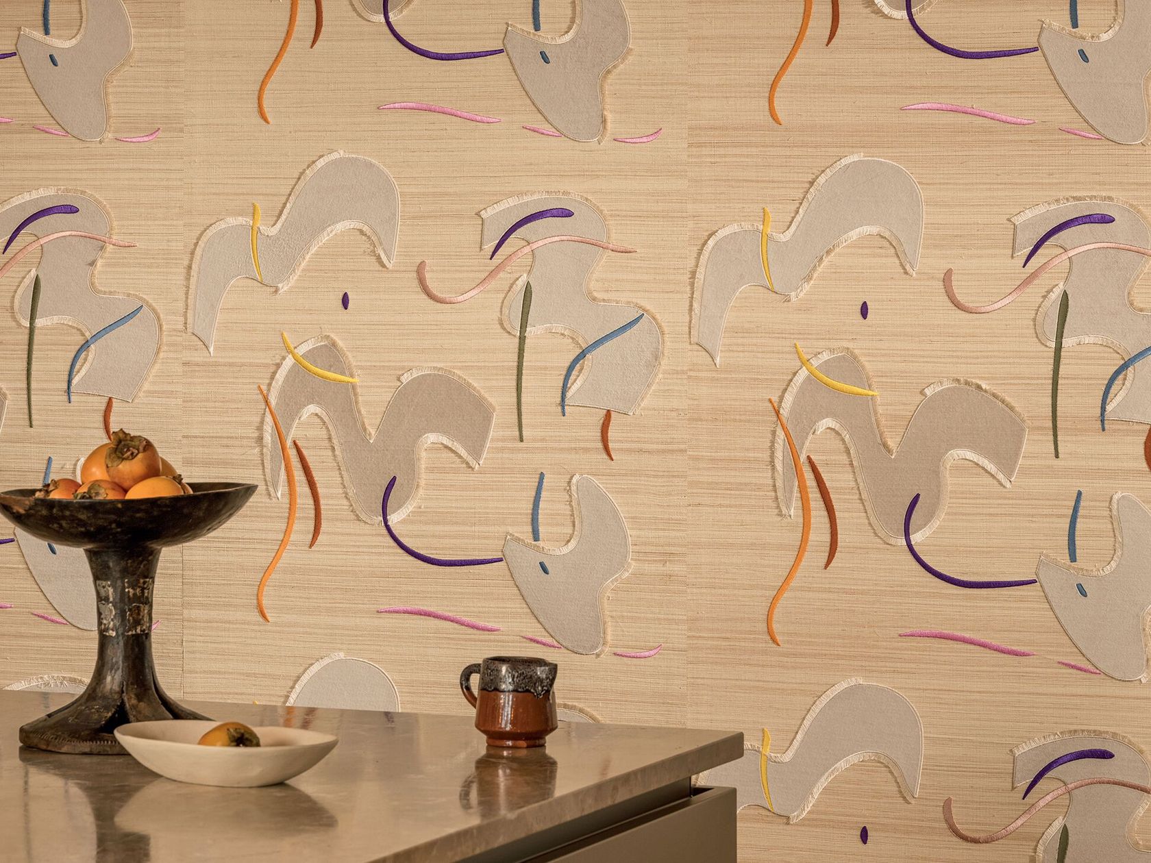 Élitis: Fabric wall tiles and wallpapers | Archiproducts