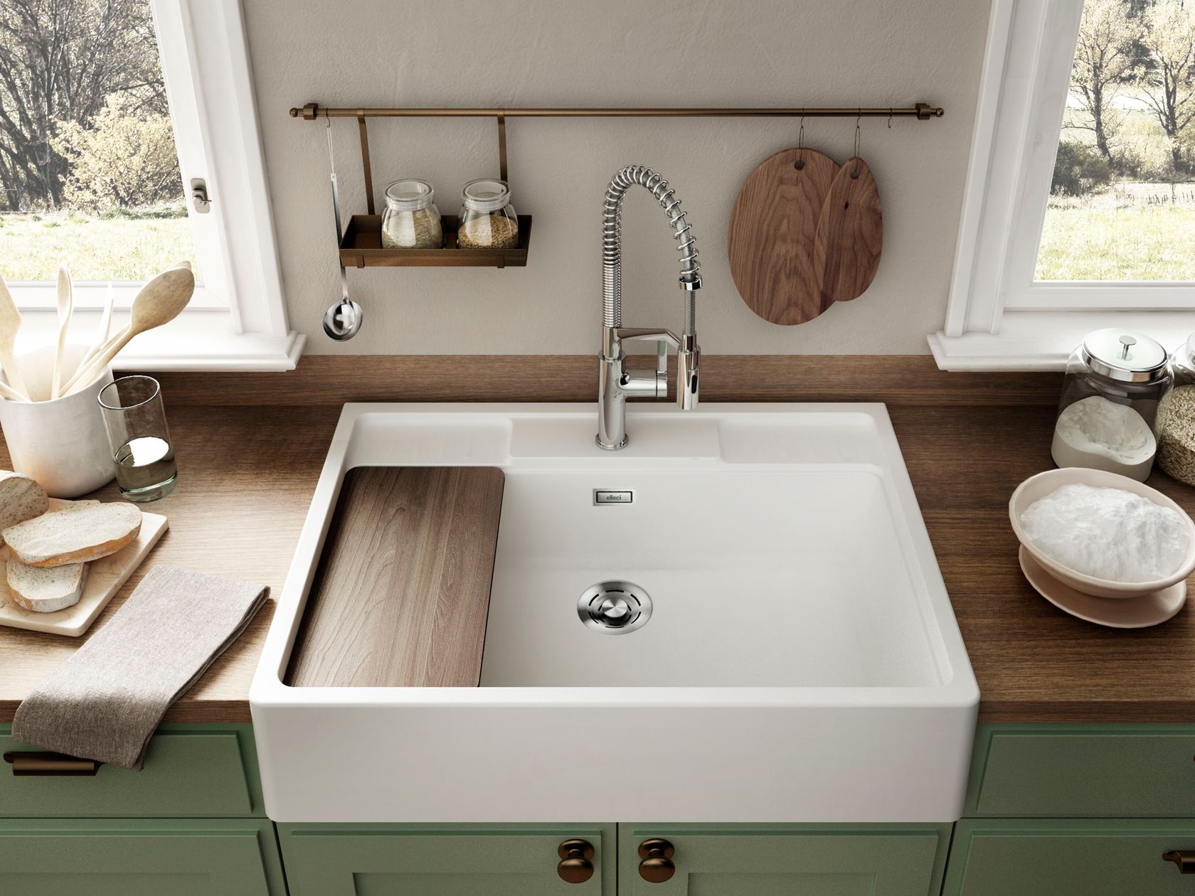 SPAZIO WORKSTATION Sink By Elleci