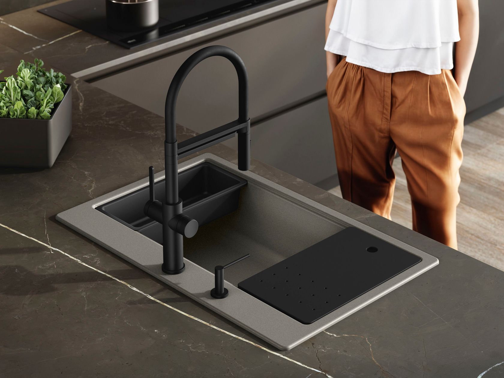 TIME WORKSTATION Sink By Elleci