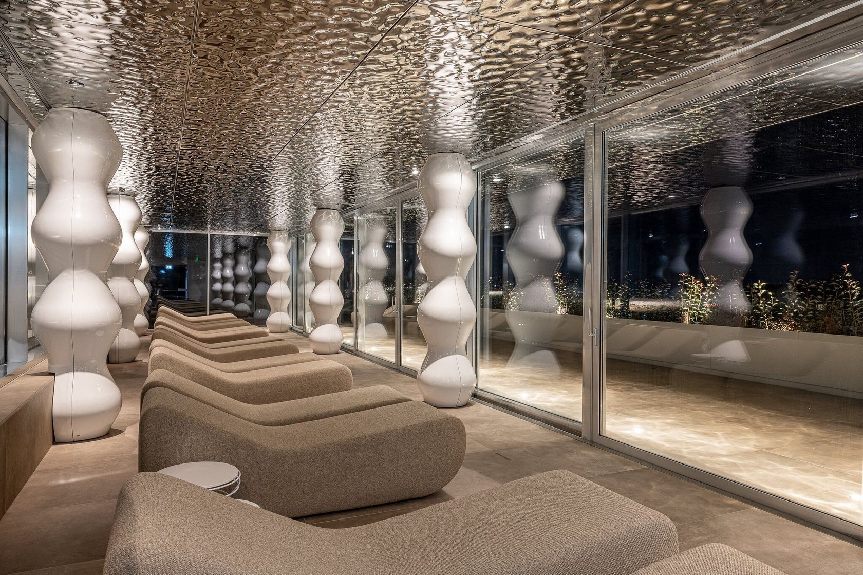 BUMPS Plate Panel for facade By Emboss