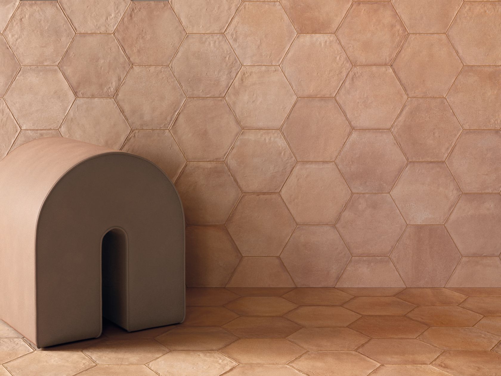 FORME ROSATO Porcelain stoneware wall tiles with terracotta effect By ...