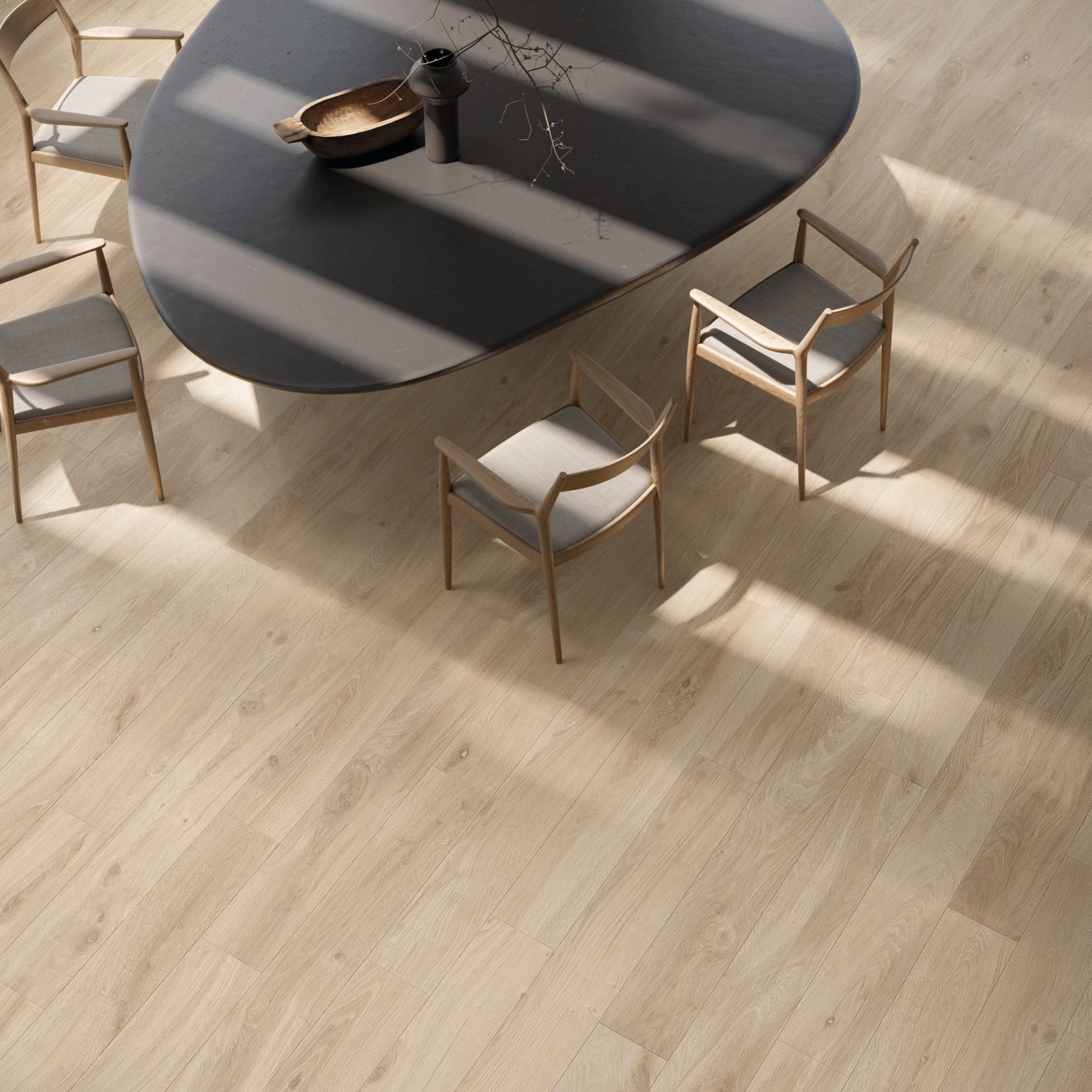 I-WOOD ROVERE PALLIDO Porcelain stoneware wall/floor tiles with wood ...
