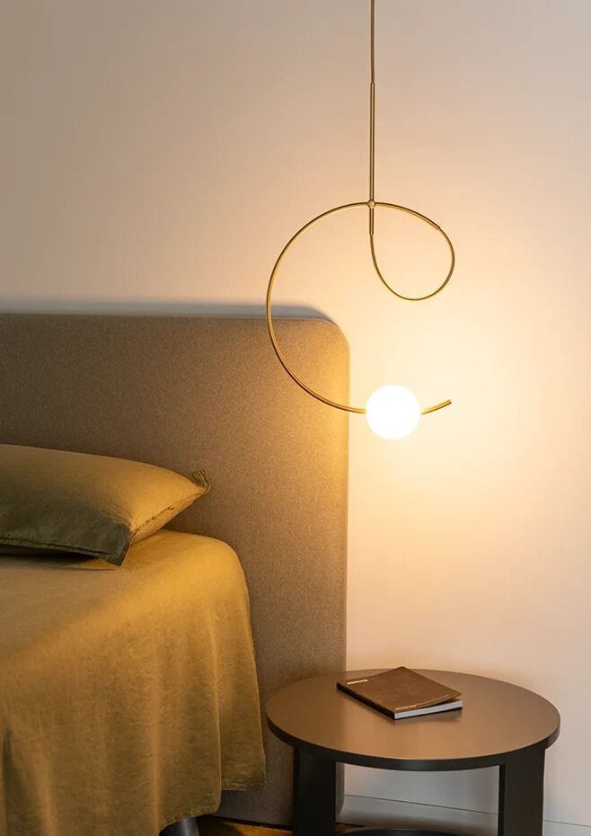 LOOP LED glass pendant lamp By Estiluz