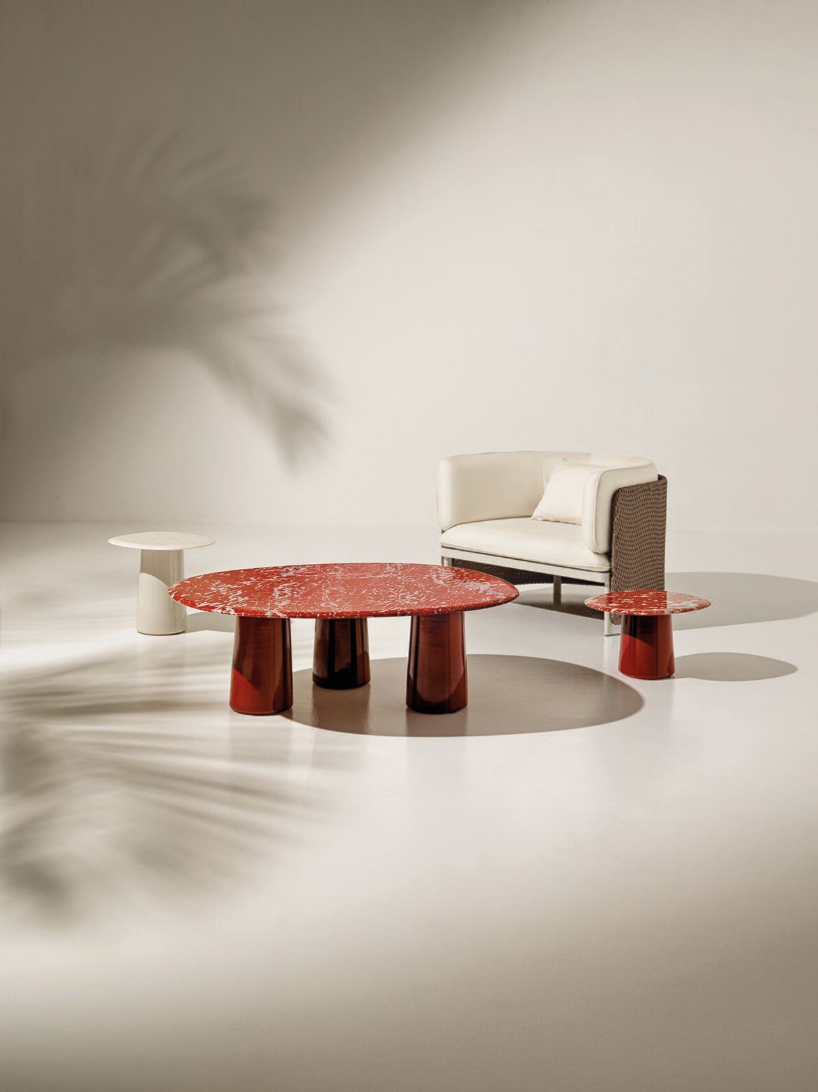 BOLDINI Garden side table By Ethimo