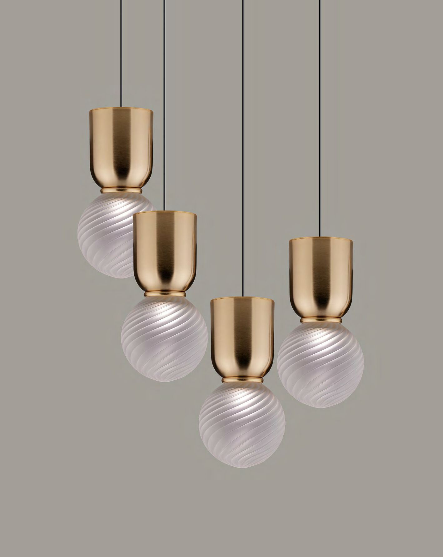 ATLAS Borosilicate glass pendant lamp By Euroluce Lampadari | design ...