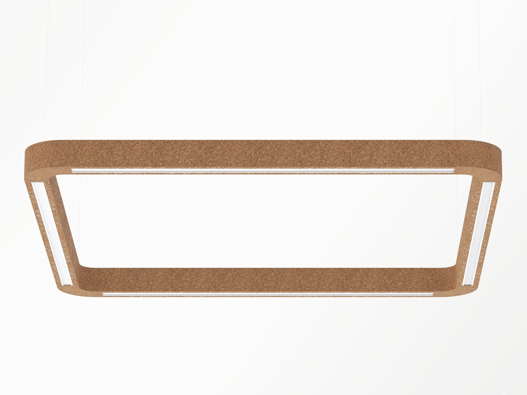 MAGIC SU SQUARE Acoustic LED cork pendant lamp By Exporlux