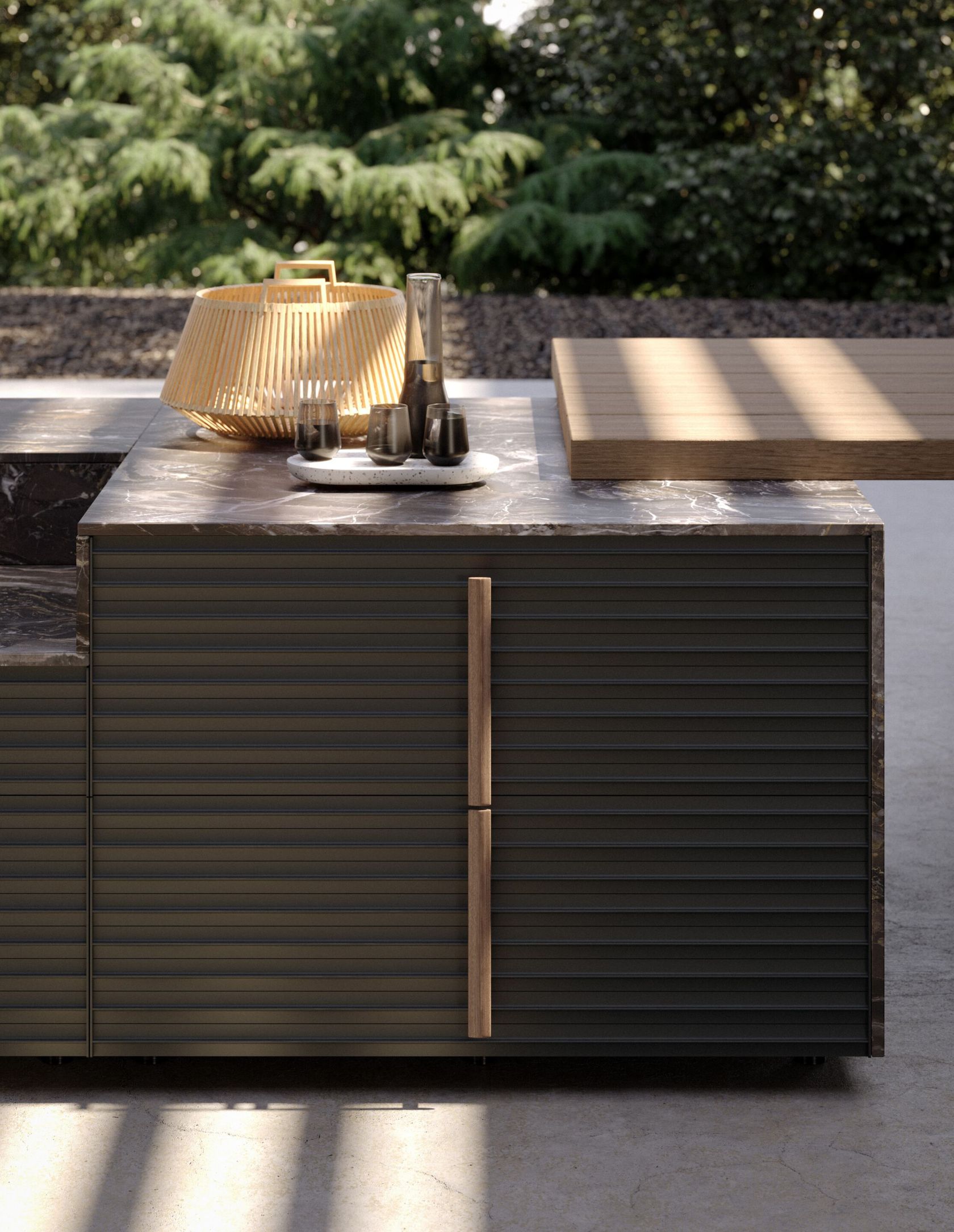 AMALFI KITCHEN Outdoor kitchen By Exteta