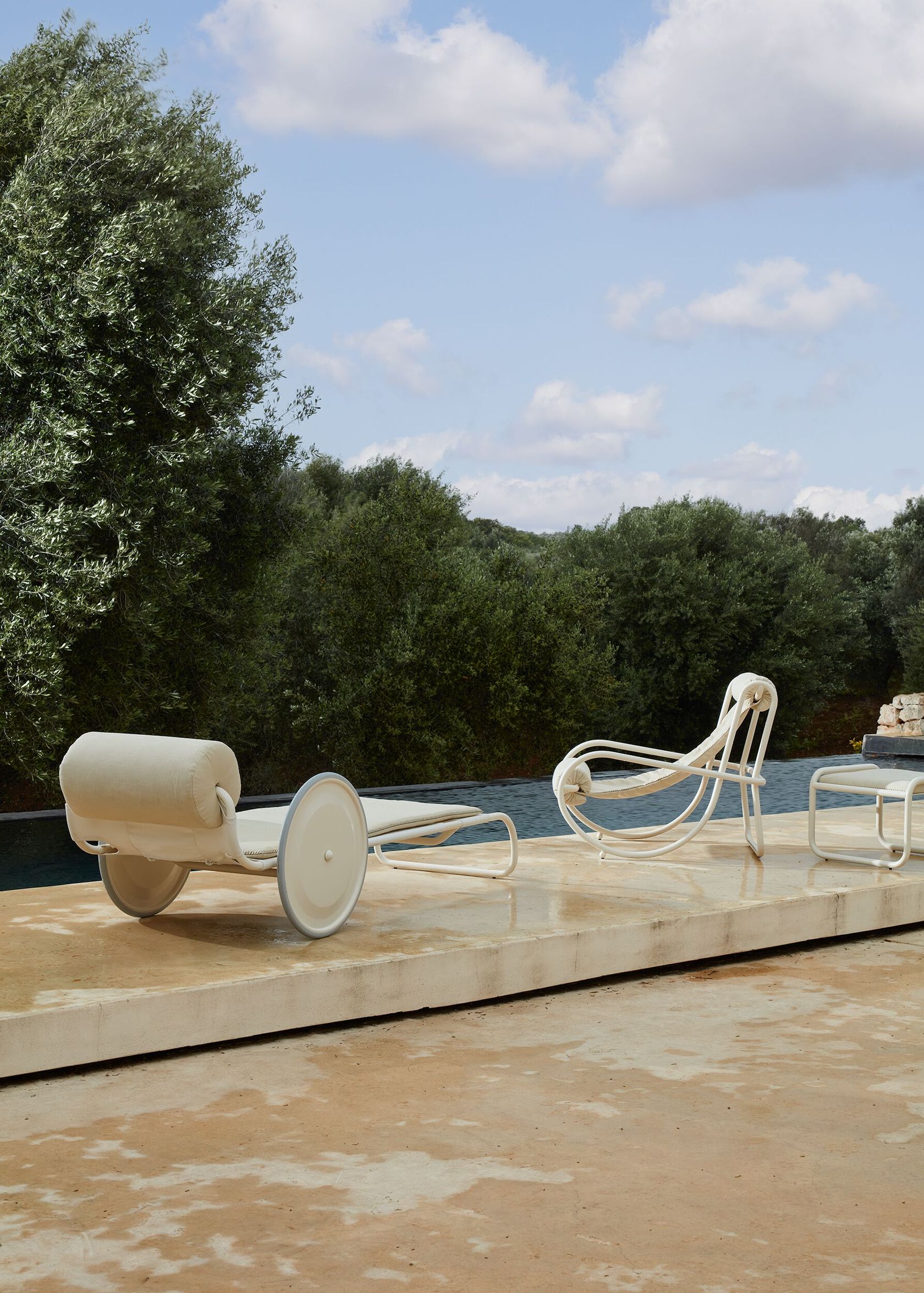 LOCUS SOLUS JACQUEMUS + EXTETA SPECIAL RE-EDITION Sedia a sdraio By Exteta