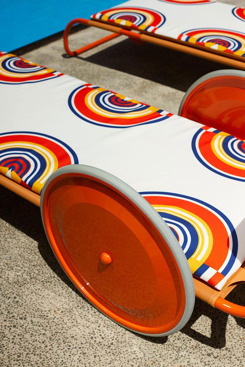 LOCUS SOLUS Lettino da giardino By Exteta