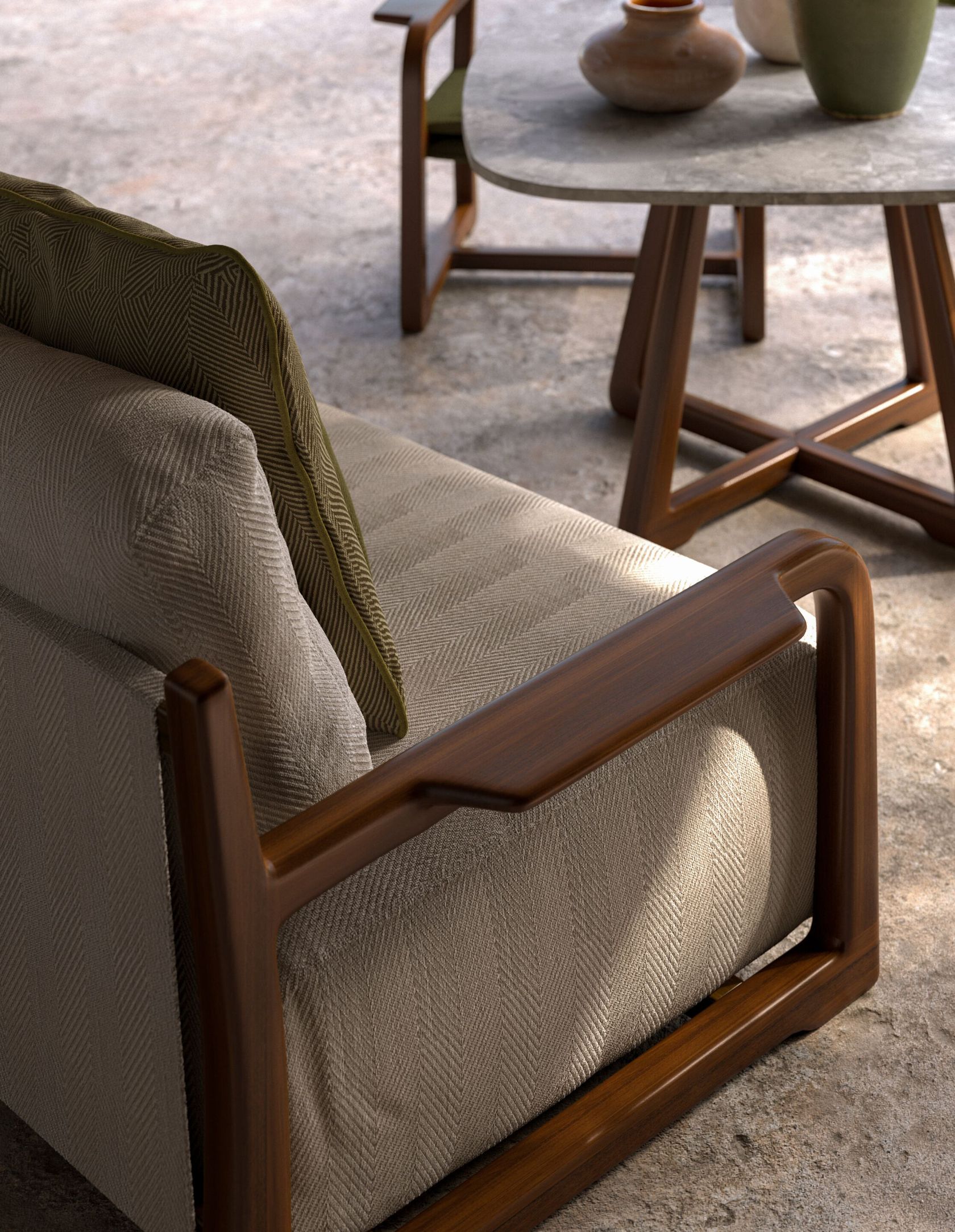 LPIDC08 Garden sofa By Exteta