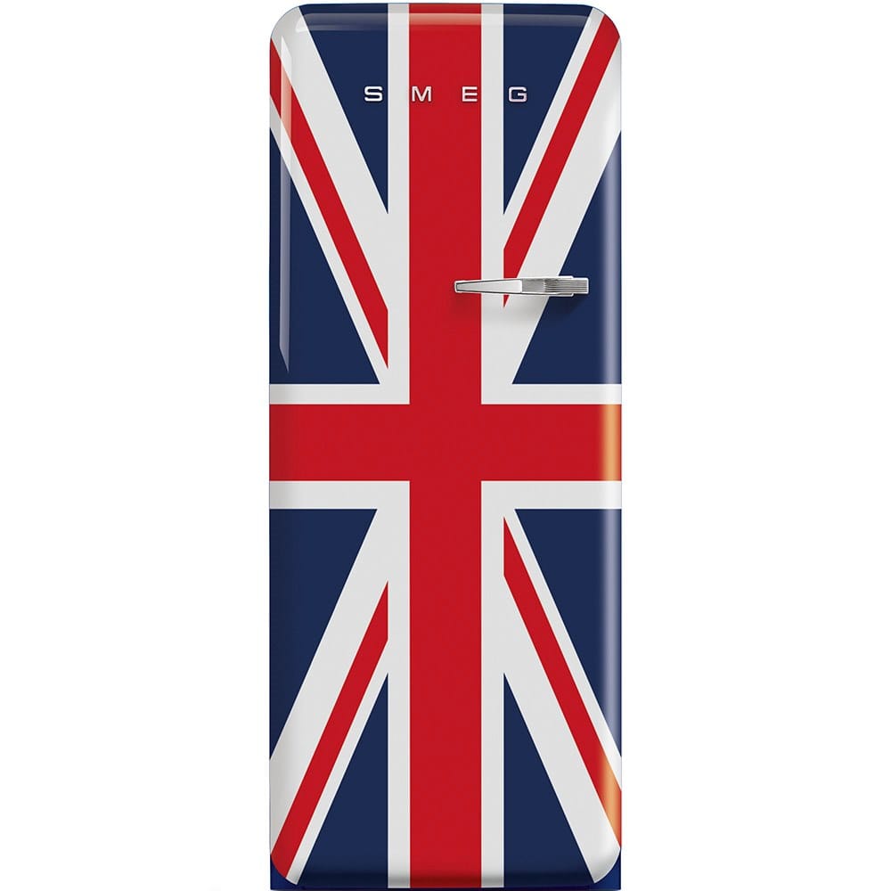 FAB28 UNION JACK Freestanding single door refrigerator Class A+++ By Smeg