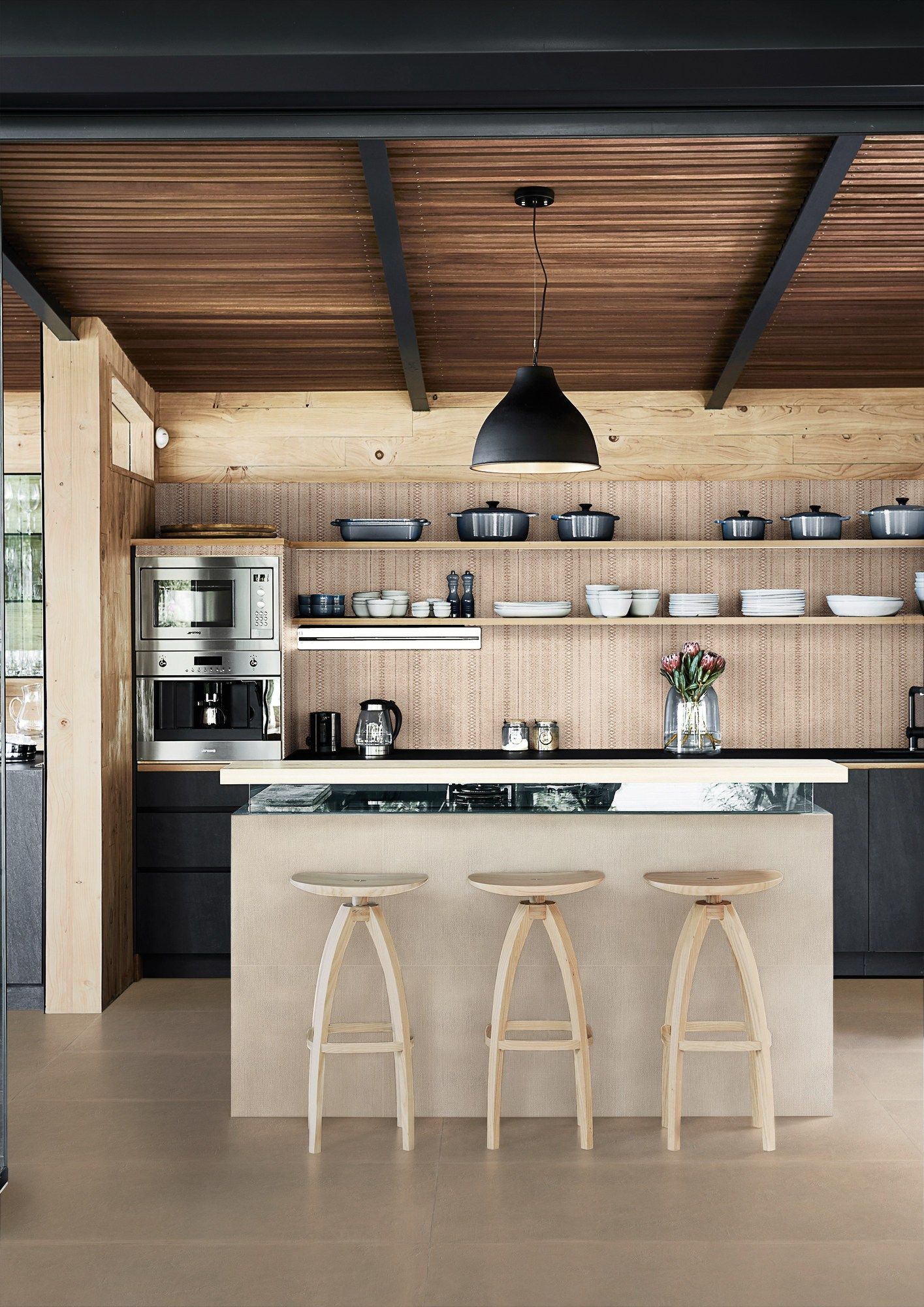 Indoor ceramic wall tiles with textile effect FABRIC By MARAZZI
