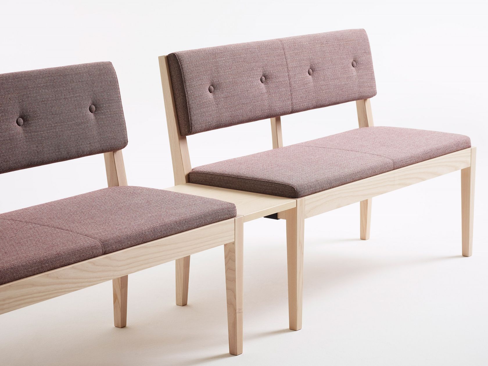 FACILE | Fabric bench seating Upholstered fabric bench seating By Karl ...