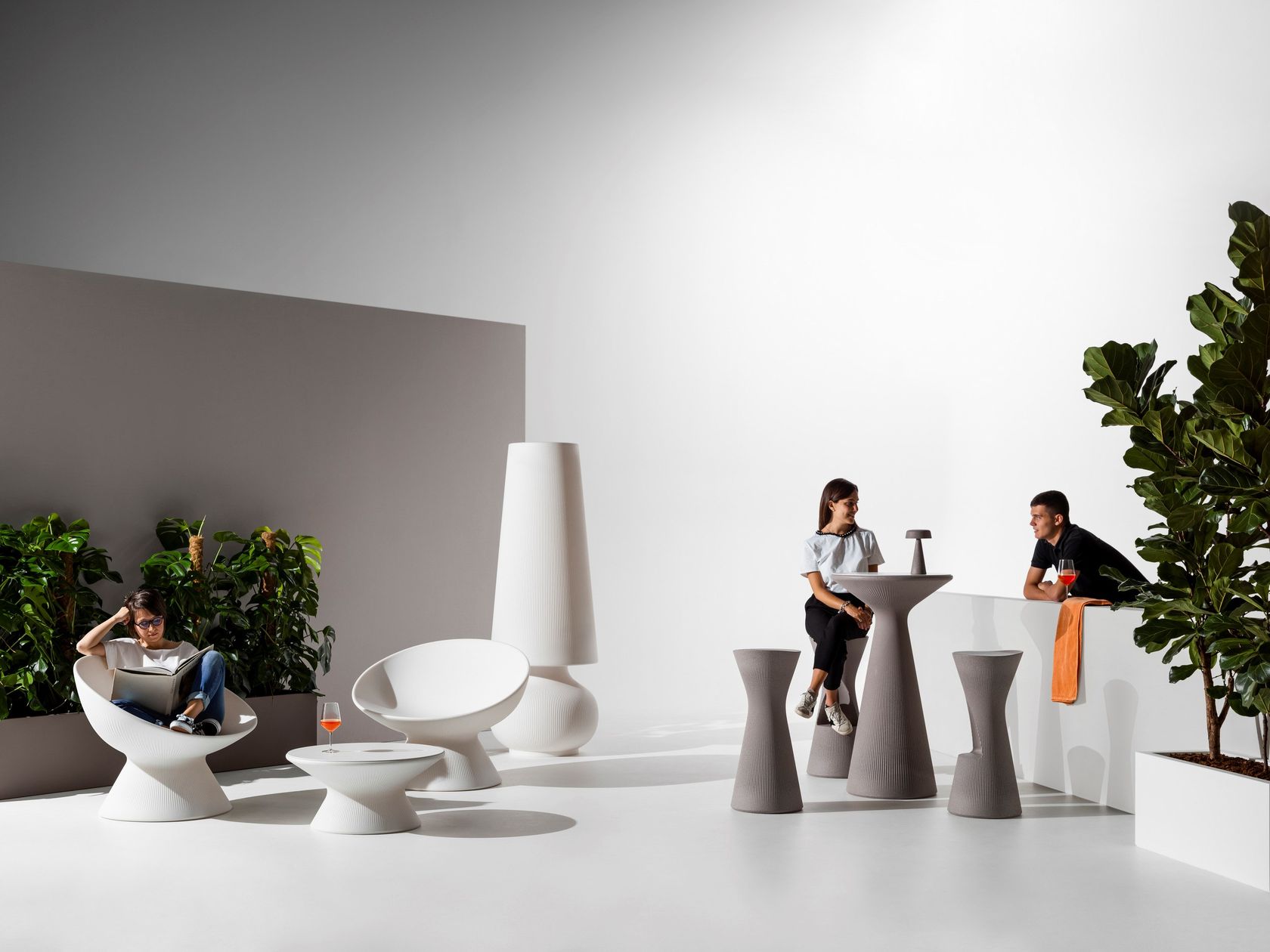 FADE | Stool Fade Collection By Plust design Marco Gregori