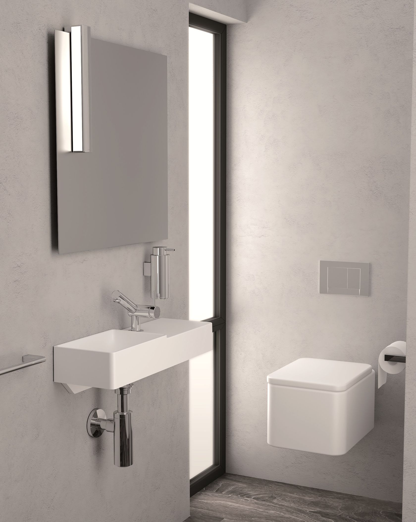 FANCY 747011000 | Handrinse basin Rectangular handrinse basin By Cosmic