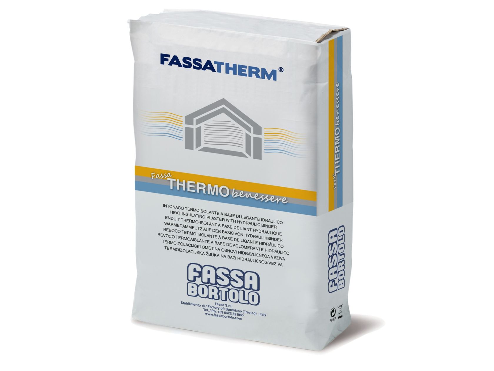 FASSA THERMOBENESSERE Heat insulating plaster/render with low thermal ...