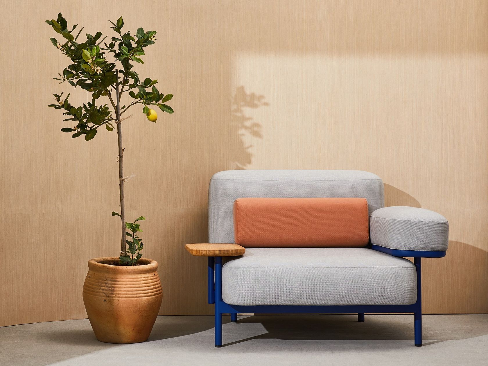 FATTY | Garden armchair By Kun Design design Kun Qi