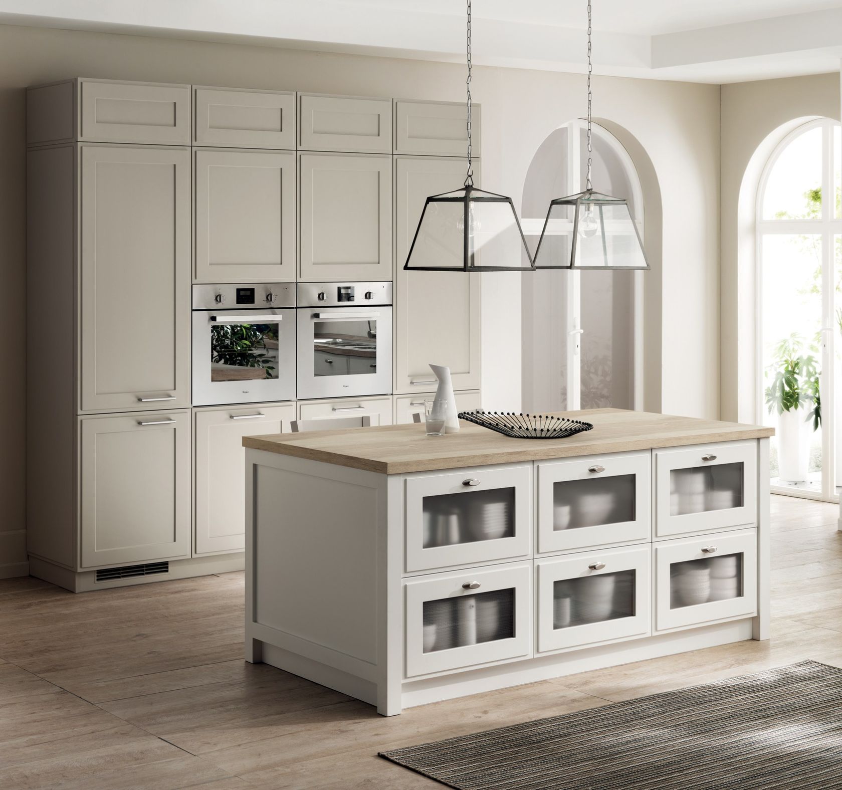 Fitted kitchen FAVILLA Scavolini Line By Scavolini