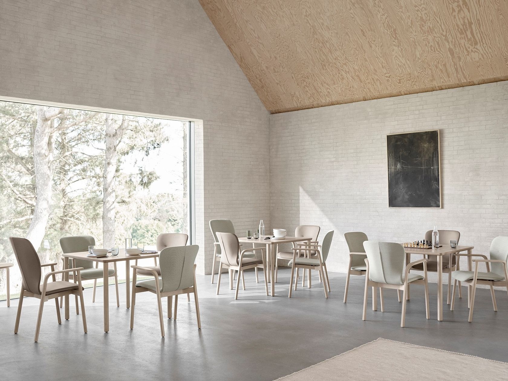 FEEL Stackable high-back chair By Brunner | design AART Designers