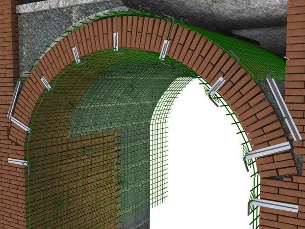 FIBREBUILD | Masonry FRP reinforcing mesh for masonry By Fibre Net