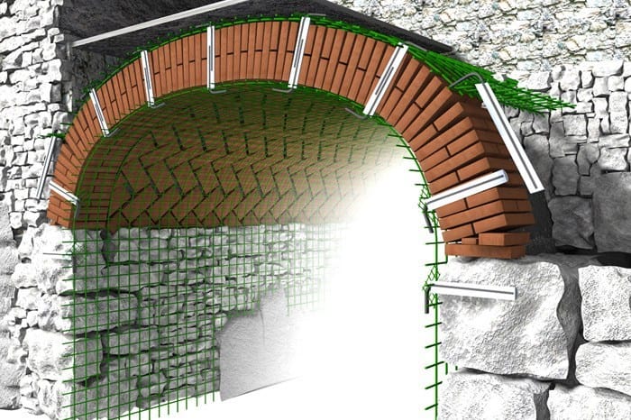 FIBREBUILD | Masonry FRP reinforcing mesh for masonry By Fibre Net