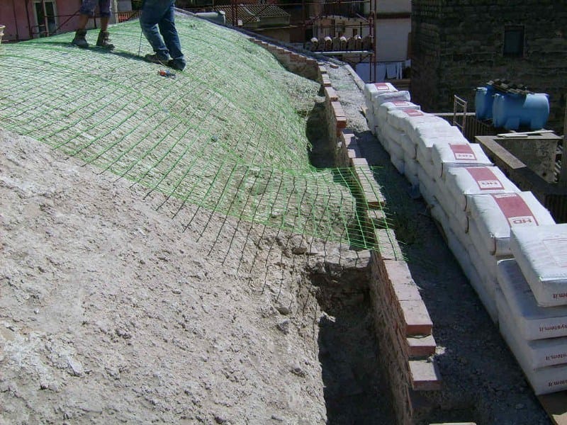 Intonaco armato CRM RI-STRUTTURA - Fibre Net - Edilportale