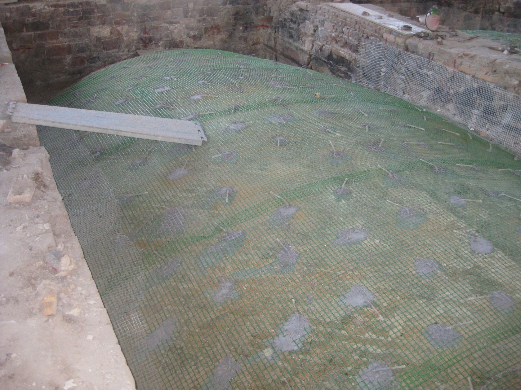 Intonaco armato CRM RI-STRUTTURA - Fibre Net - Edilportale