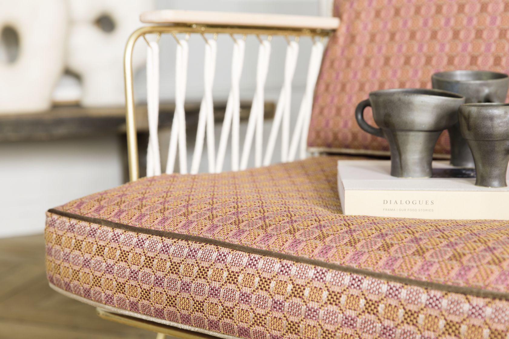 Upholstery fabric with graphic pattern FIESTA Invitation Collection By ...