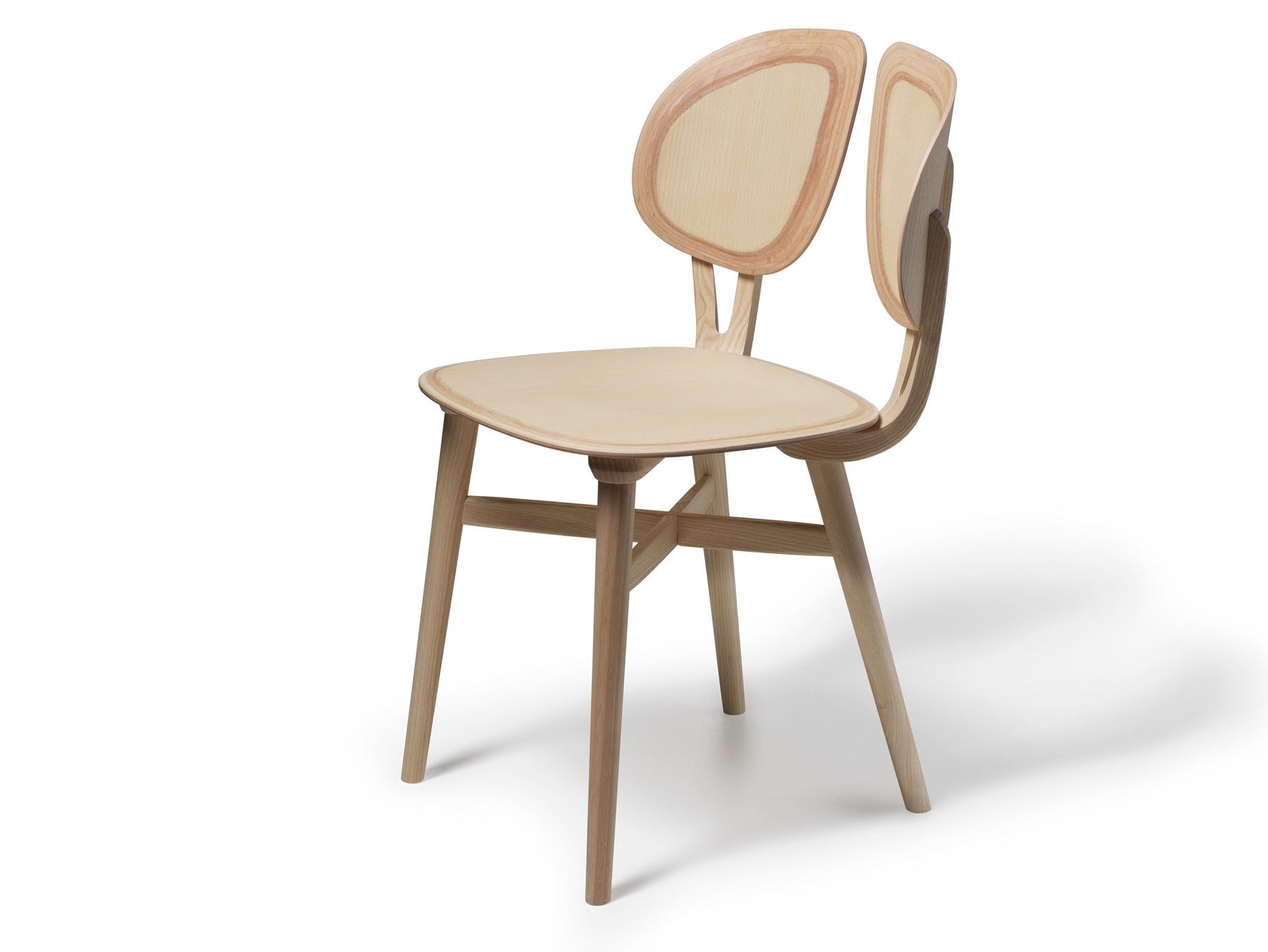FILLA 11/L Ash chair By Very Wood | design Michele De Lucchi