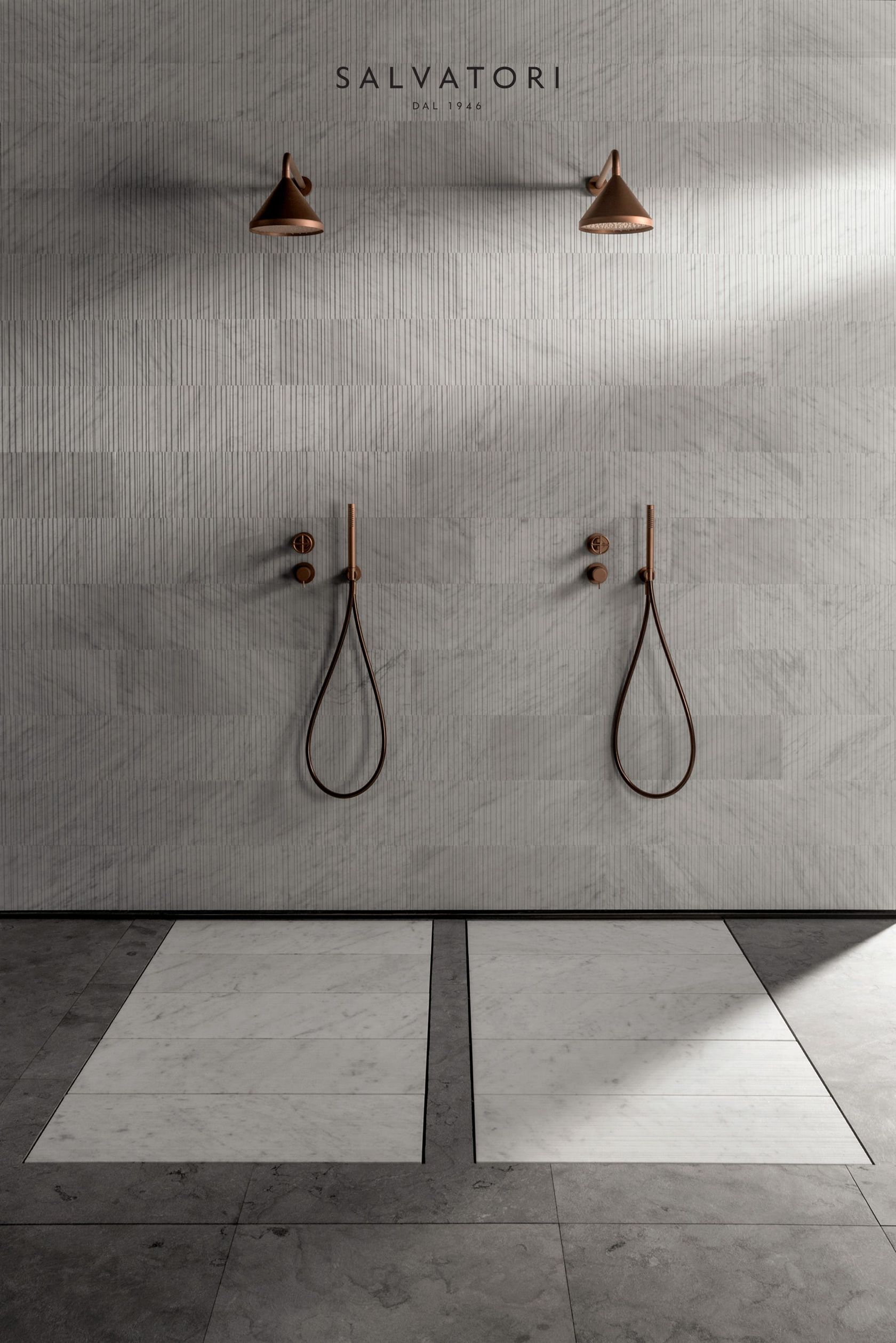 FILO FLUSH Shower tray By Salvatori