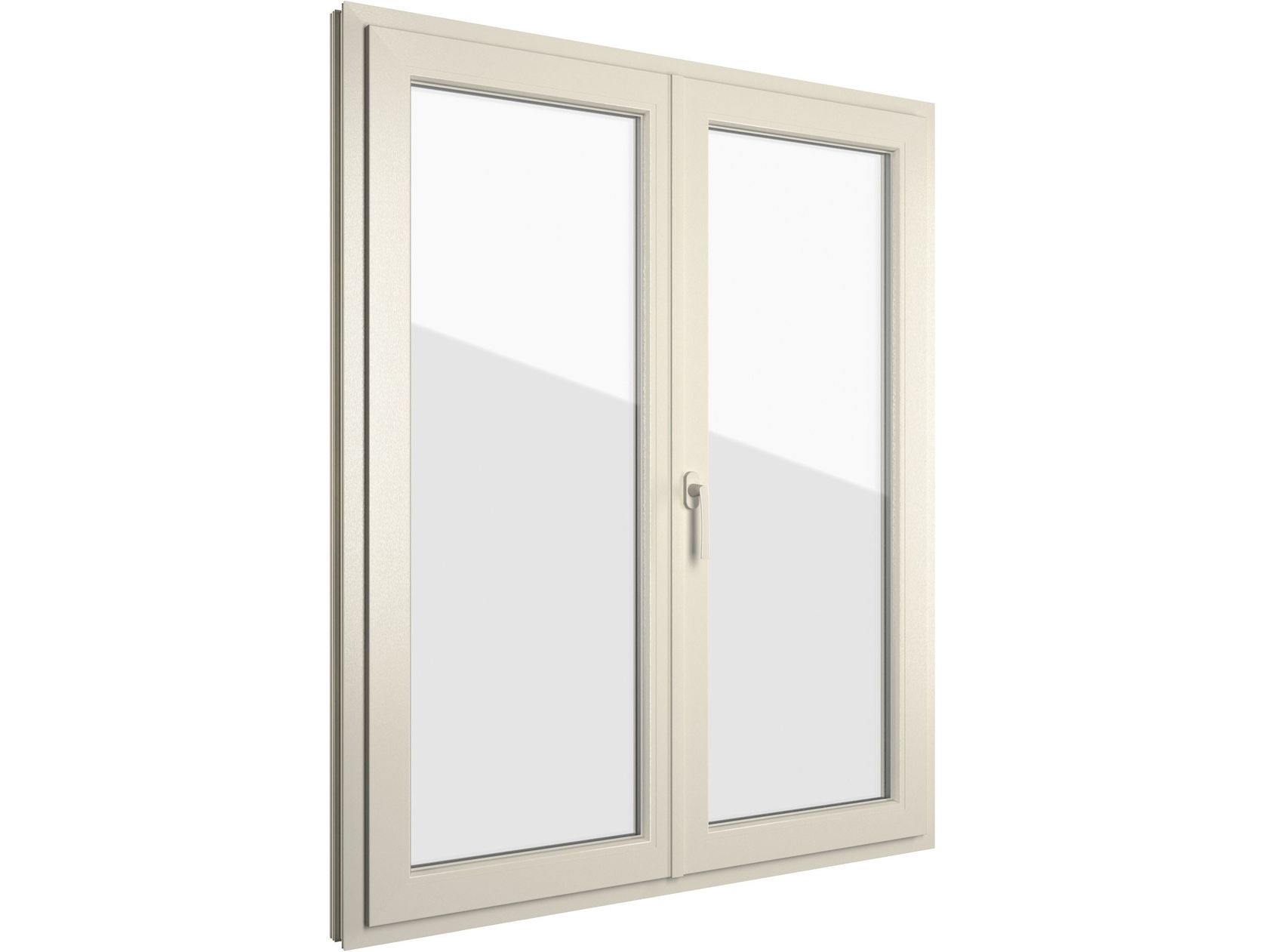 Aluminium and PVC window FIN-72 Step-line By FINSTRAL